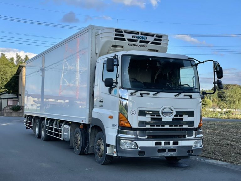 平成26年式☆日野・グランドプロフィア☆冷凍冷蔵車☆積載量13500kg☆3ペダルオートマ☆370馬力☆サーモンキング(TZ1200)トラン ...