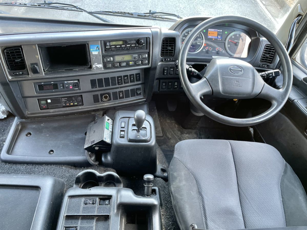平成26年式☆日野・グランドプロフィア☆冷凍冷蔵車☆積載量13500kg☆3ペダルオートマ☆370馬力☆サーモンキング(TZ1200)トラン ...